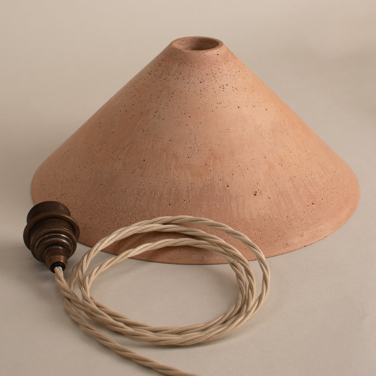 Large Rocco Light - Terracotta – Artifact Lighting