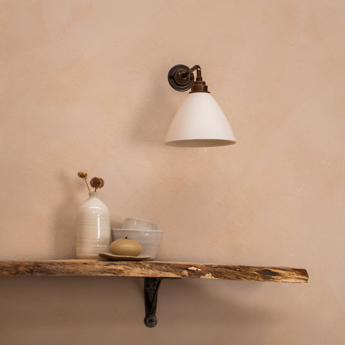 Rocco Wall Light - Chalk – Artifact Lighting