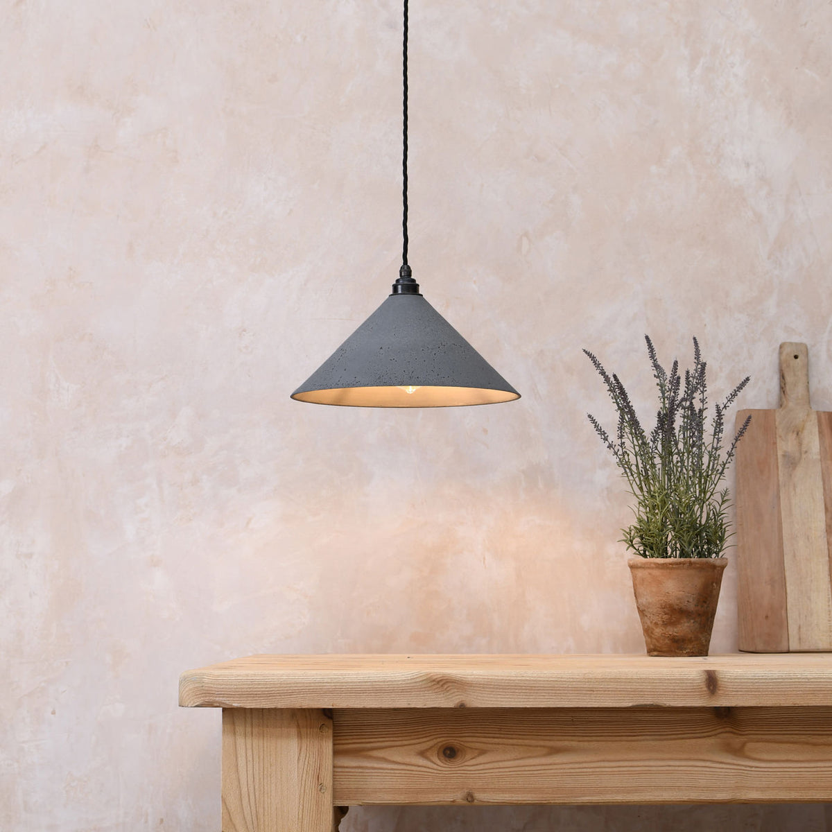 Large Rocco Light - Slate – Artifact Lighting